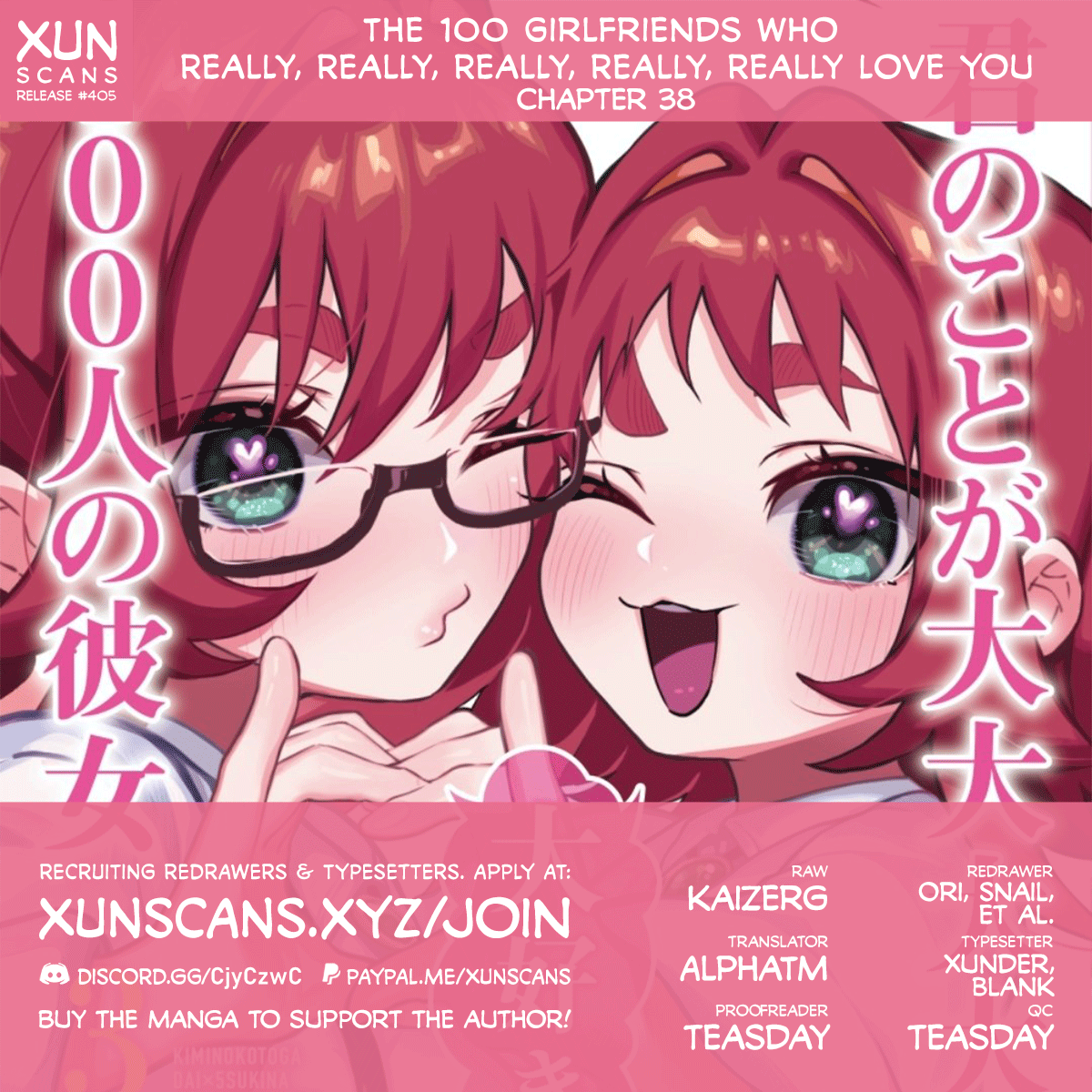 The 100 Girlfriends Who Really, Really, Really, Really, Really Love You | Chapter 38 | Danke ...