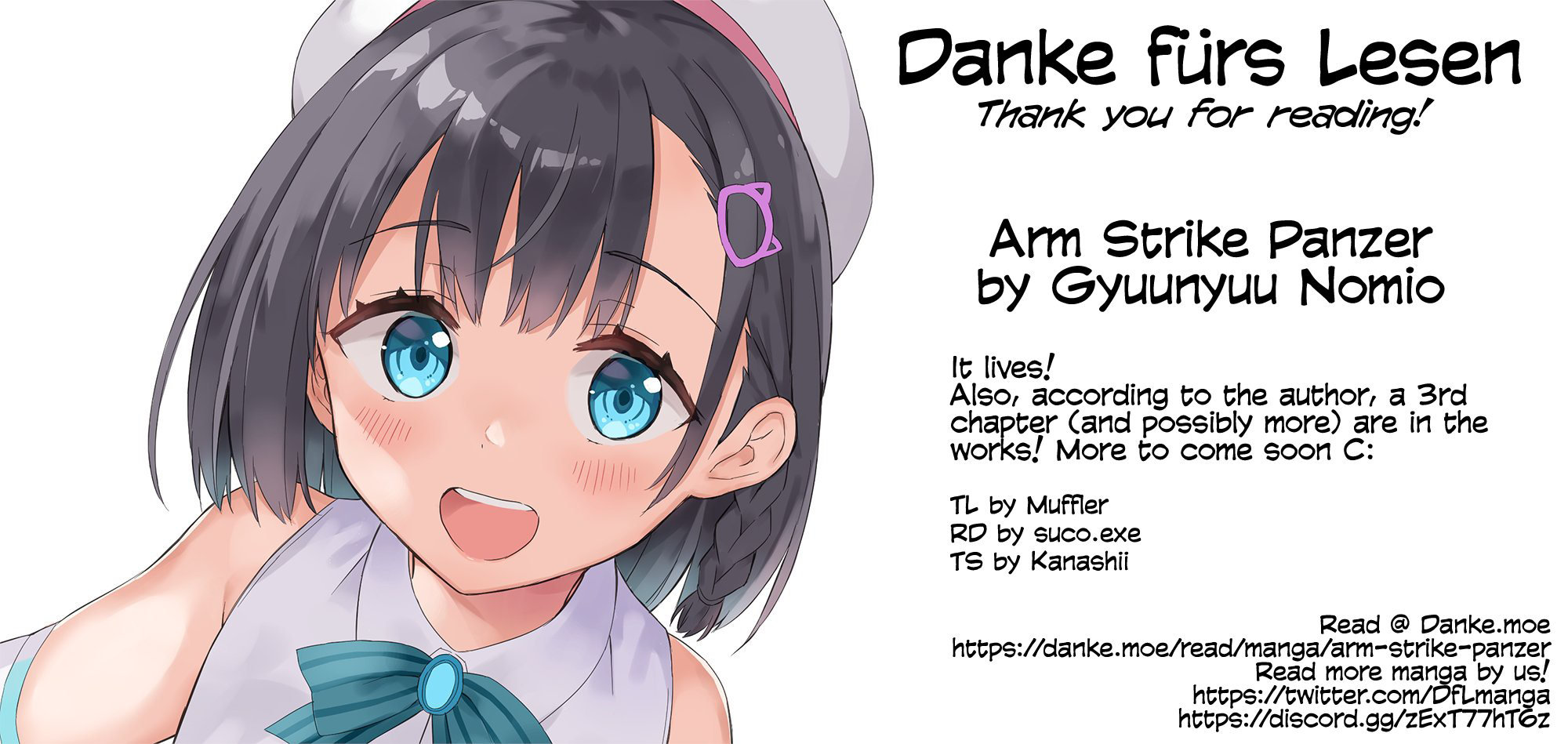 Arm Strike Pantser | Chapter 2 | Danke fürs Lesen