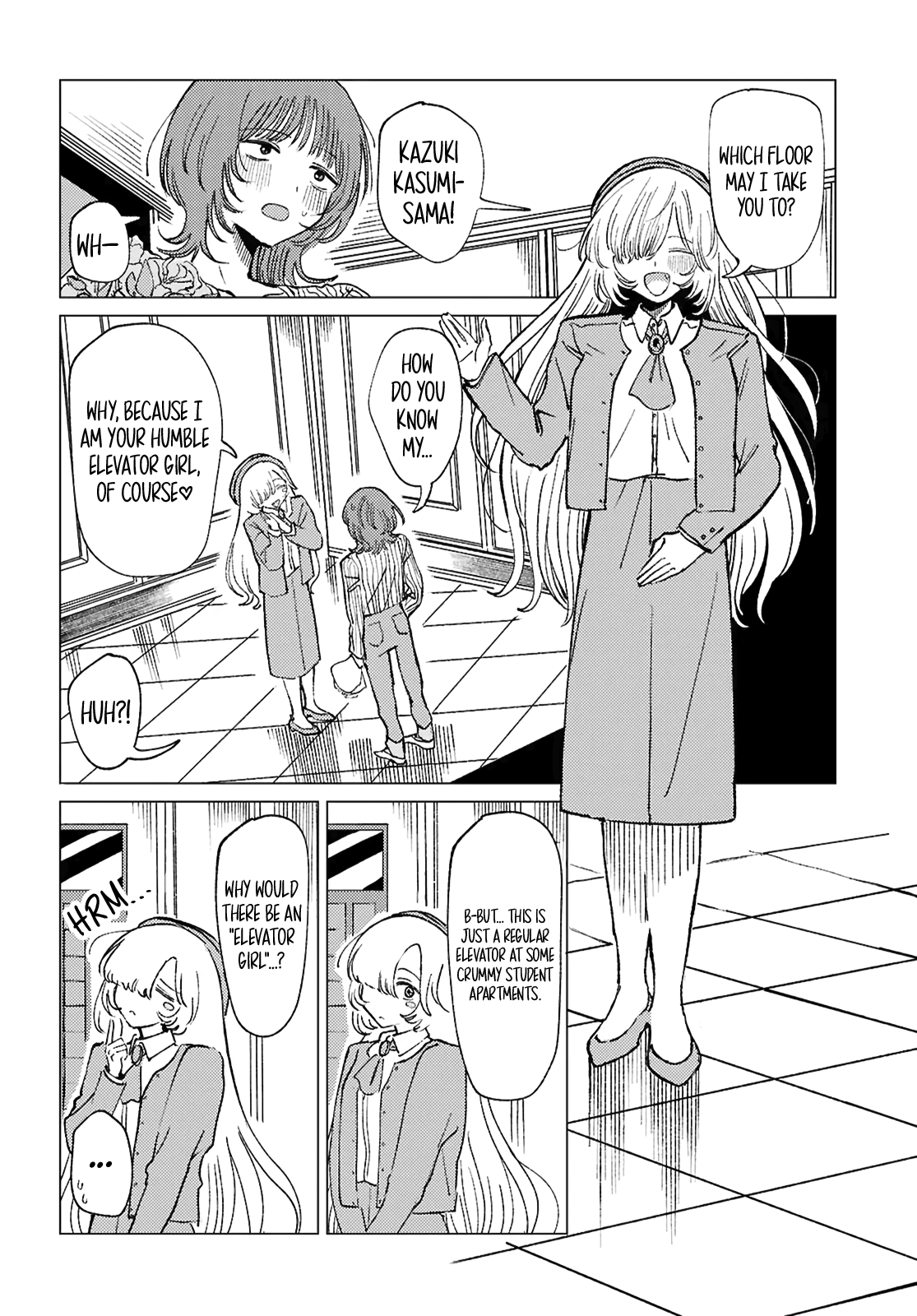 Elevator Girl Chapter 0 Danke Fürs Lesen